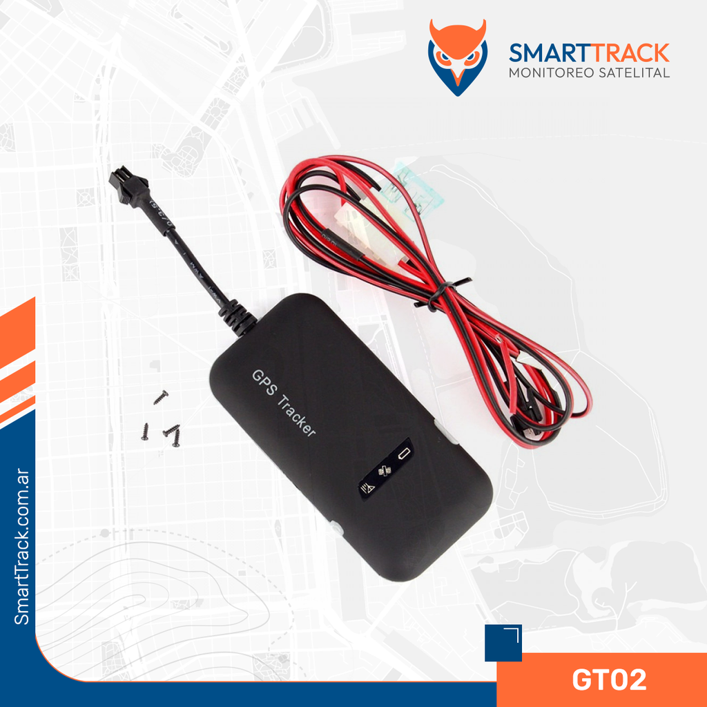 Smarttrack GPS GT02 | Smarttrack - Rastreo satelital y Control de flotas